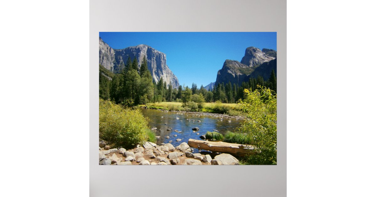 Yosemite Valley Poster | Zazzle