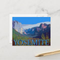 Yosemite View with Text Postcard | Zazzle