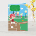You Are A-Maze-ing Blonde Girls Softball Birthday Card | Zazzle