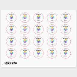 You Are a Super Friend Super Girl Sticker | Zazzle