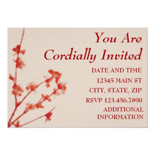 YOU ARE CORDIALLY INVITED CARD | Zazzle