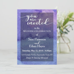 "You Are Invited" Wedding Invitation | Zazzle