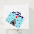 You Are Jawsome Shark Valentine Gift Tag | Zazzle