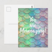 You are Mermazing Postcard | Zazzle
