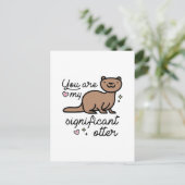 You Are My Significant Otter Postcard | Zazzle