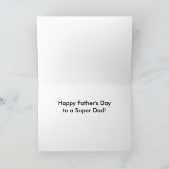 You Are My Super Hero Father's Day Card | Zazzle