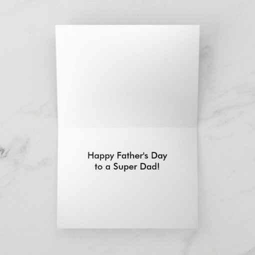 You Are My Super Hero Father's Day Card | Zazzle