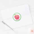 You Are The Apple Of My Eye Valentine Personalized Classic Round ...