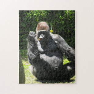 Gorilla Jigsaw Puzzles | Zazzle