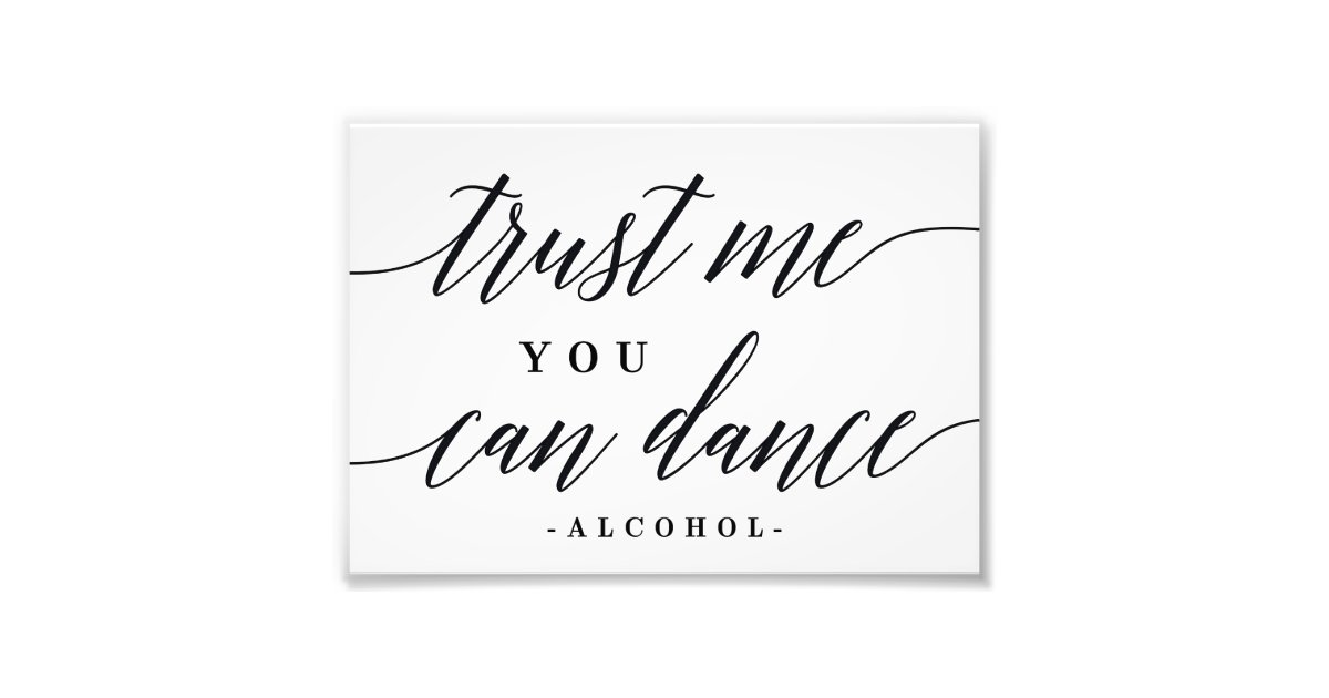 You Can Dance Bar Sign Choose Your Size Mod Script | Zazzle