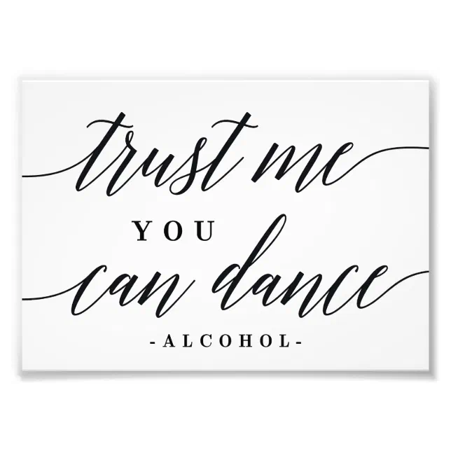 You Can Dance Bar Sign Choose Your Size Mod Script | Zazzle
