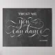 You Can Dance Wedding Dance Floor Sign | Zazzle
