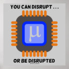 Disruptive Technology and Innovation in New Market Poster | Zazzle.com