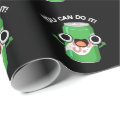 You Can Do It Funny Soda Pop Pun Wrapping Paper | Zazzle
