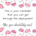 You Can Get Through This Deployment Sticker | Zazzle