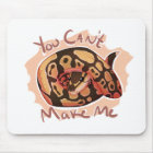 Cute Ball Python Pet Snake Drawing Mousepad | Zazzle.com