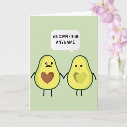 You Complete Me Card | Zazzle.com