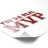 You Da Real MVP Photo Print | Zazzle