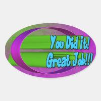 Great Job Stickers | Zazzle
