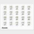 You Feta Believe It Funny Cheese Pun Classic Round Sticker | Zazzle