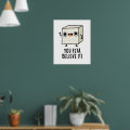 You Feta Believe It Funny Cheese Pun Poster | Zazzle