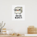 You Feta Believe It Funny Cheese Pun Poster | Zazzle