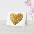 You have a heart of gold greeting card | Zazzle