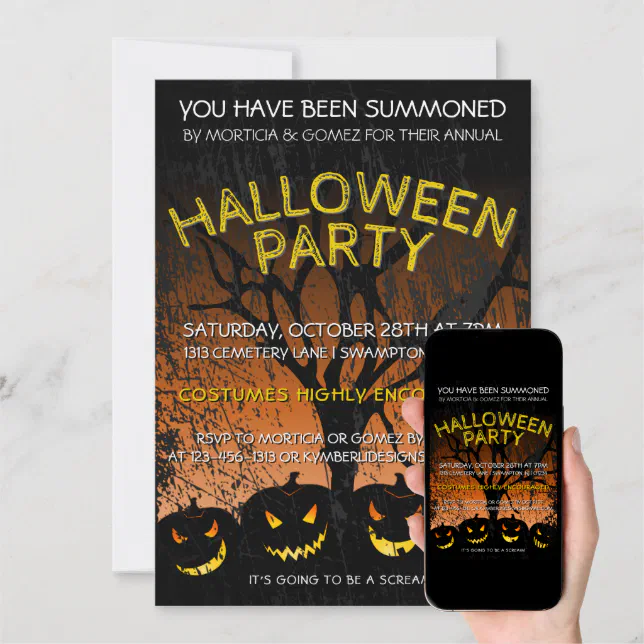 You have been summoned invitation | Zazzle