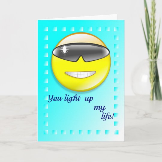 You light up my life card | Zazzle.com
