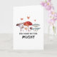 You Make Me Feel Mushy Mushroom Card | Zazzle