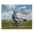 You Make Me Happy/Custom PHOTO Jigsaw Puzzle | Zazzle