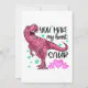 You Make My Heart Saur Dinosaur Valentine's Day Holiday Card | Zazzle