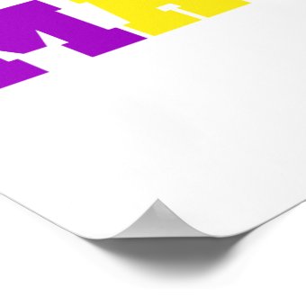 You Matter Rainbow Colors Poster | Zazzle