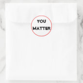 You Matter sticker | Zazzle