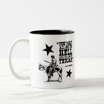 You may all go to hell... coffee mug | Zazzle