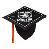 You May Call Me Master Funny Modern Black Class Of Graduation Cap ...