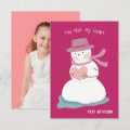 You Melt My Heart Snowman Classroom Valentine Invitation | Zazzle
