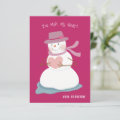 You Melt My Heart Snowman Classroom Valentine Invitation | Zazzle