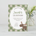 You Moosed Attend Moose Woodland Child's Birthday Invitation | Zazzle