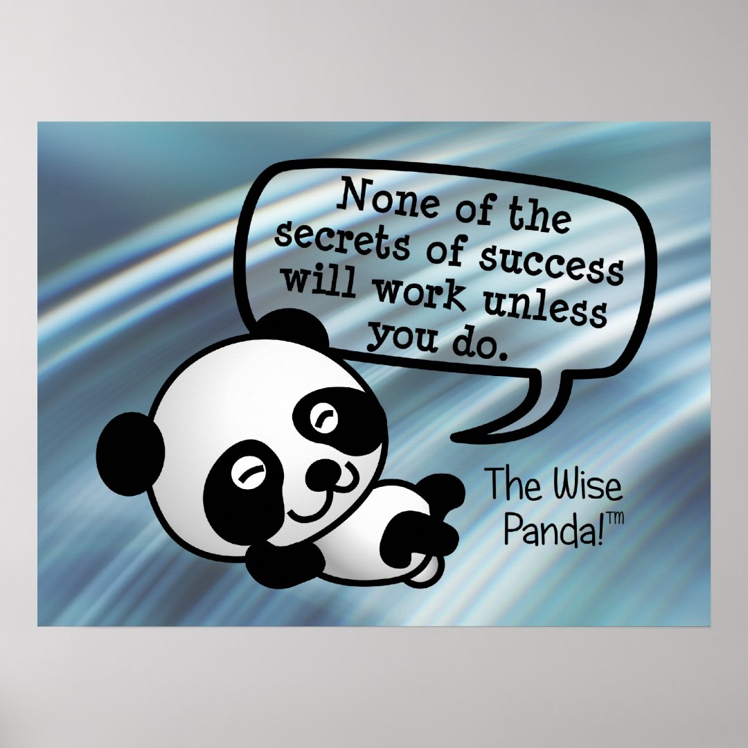 You must work hard for success poster | Zazzle