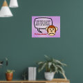 You need to grow some balls poster | Zazzle