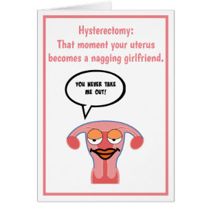 Personalized Hysterectomy Humor Gifts on Zazzle