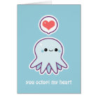 AC- Cute Octopus Love Card | Zazzle.com
