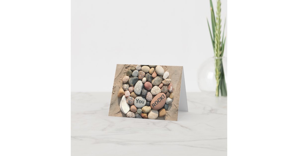 You Rock Card | Zazzle