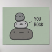 You Rock Poster | Zazzle