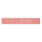 Personalized Pink Ruler | Zazzle.com