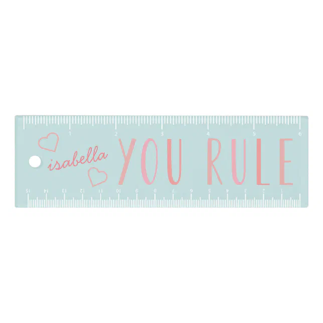 You Rule | Personalized Ruler | Zazzle