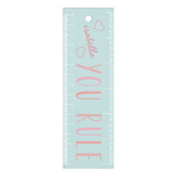 You Rule | Personalized Ruler | Zazzle