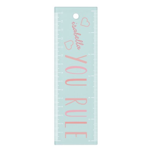 You Rule | Personalized Ruler | Zazzle