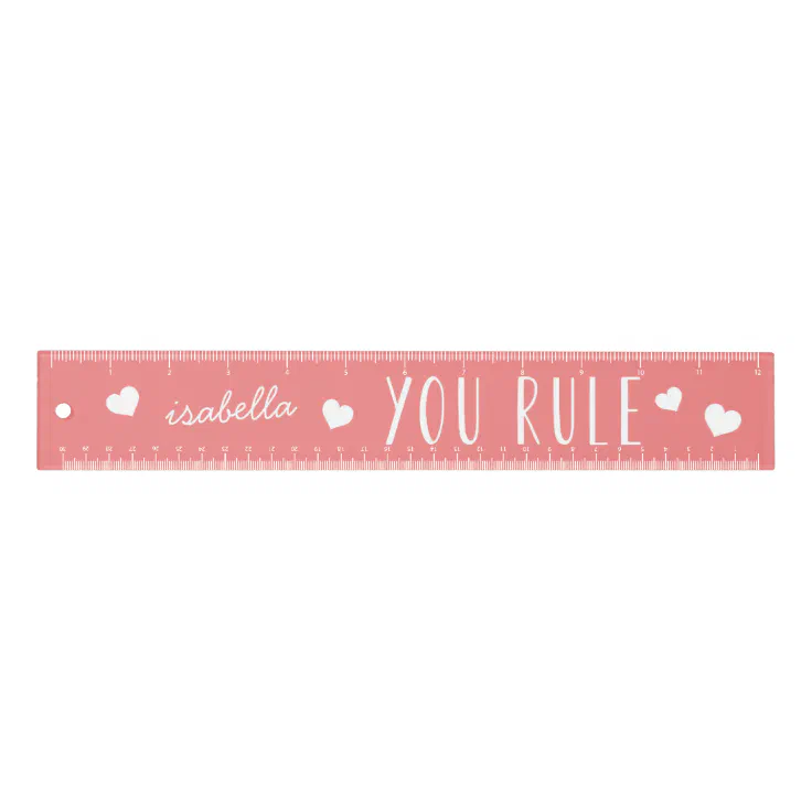 You Rule | Personalized Ruler | Zazzle